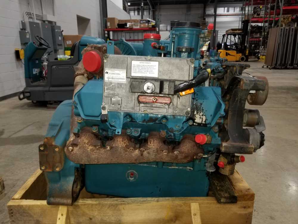 International T444E Engine - Frontier Truck Parts