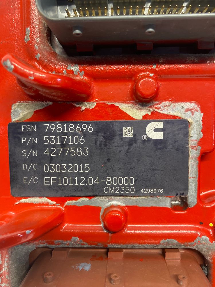 Cummins CM2350 ECM - Frontier Truck Parts