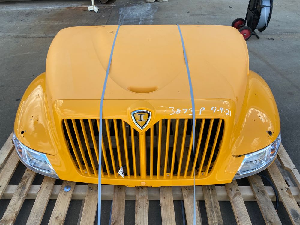 International CE School Bus Hood - Frontier Truck Parts