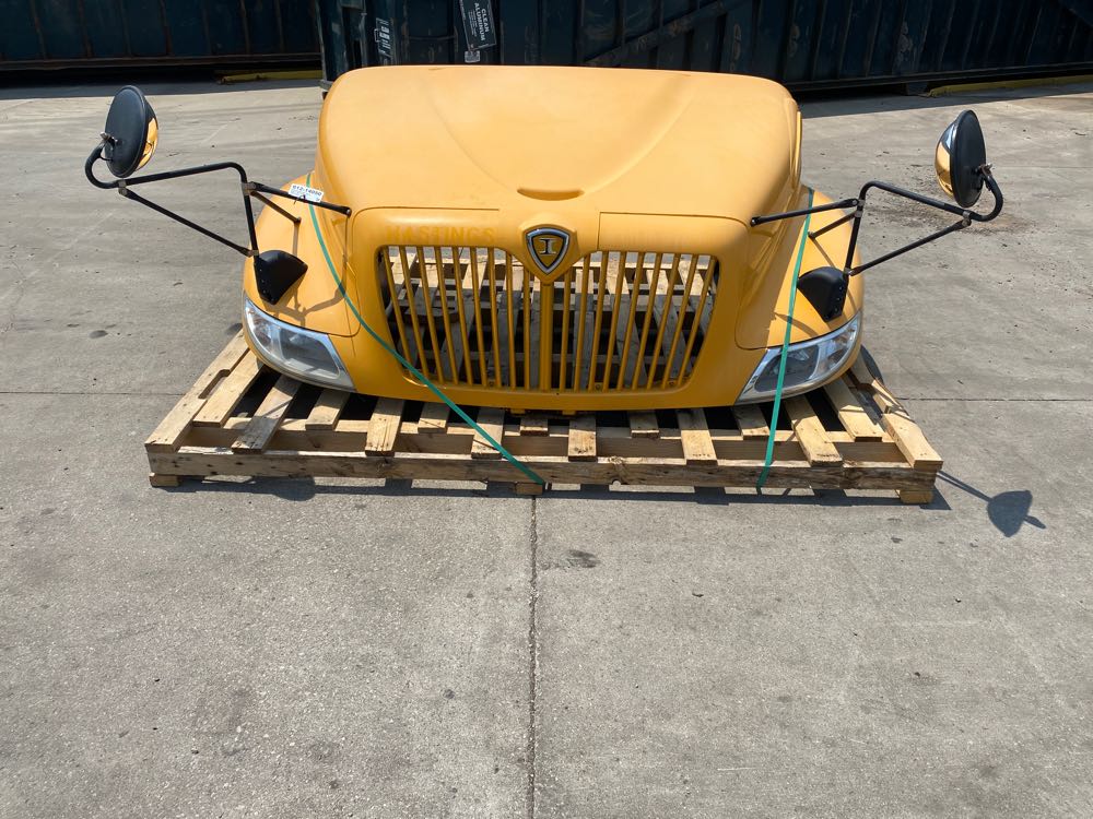 International School Bus Hood - Frontier Truck Parts