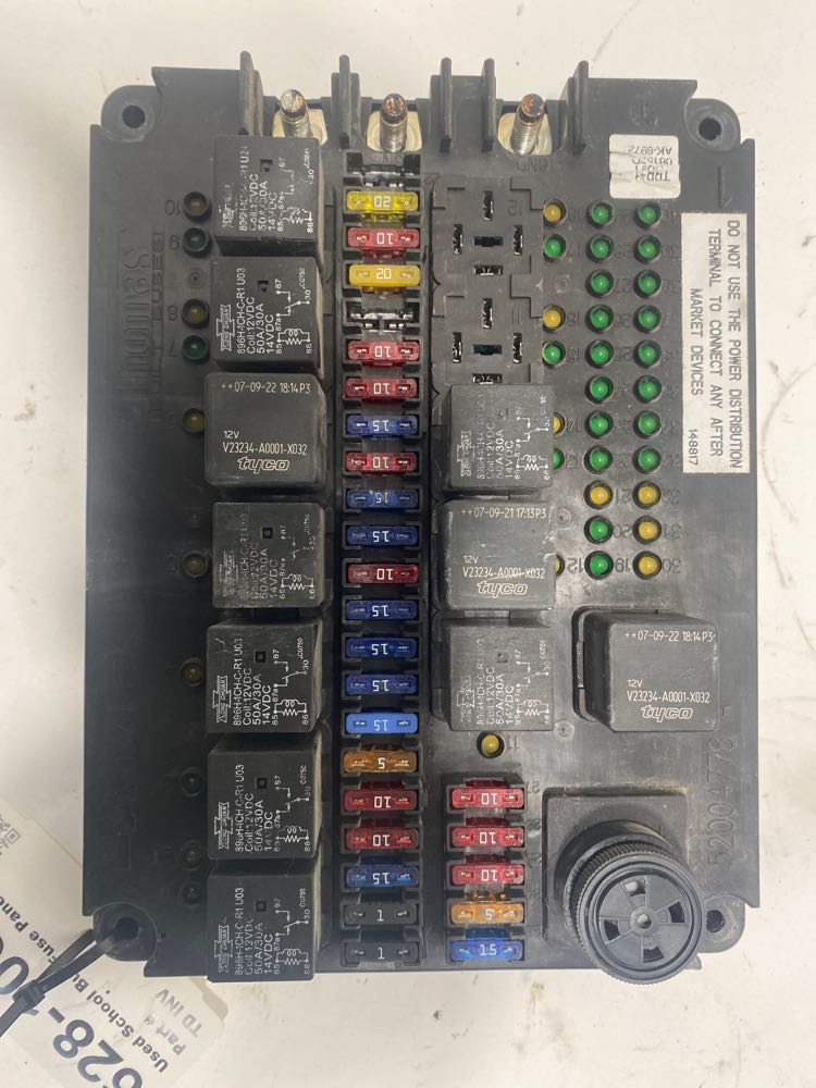 Thomas Bus School Bus Fuse Panel - Frontier Truck Parts