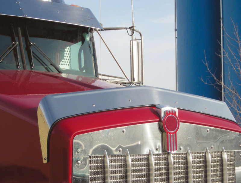 Kenworth T800 Bug Deflector - Frontier Truck Parts